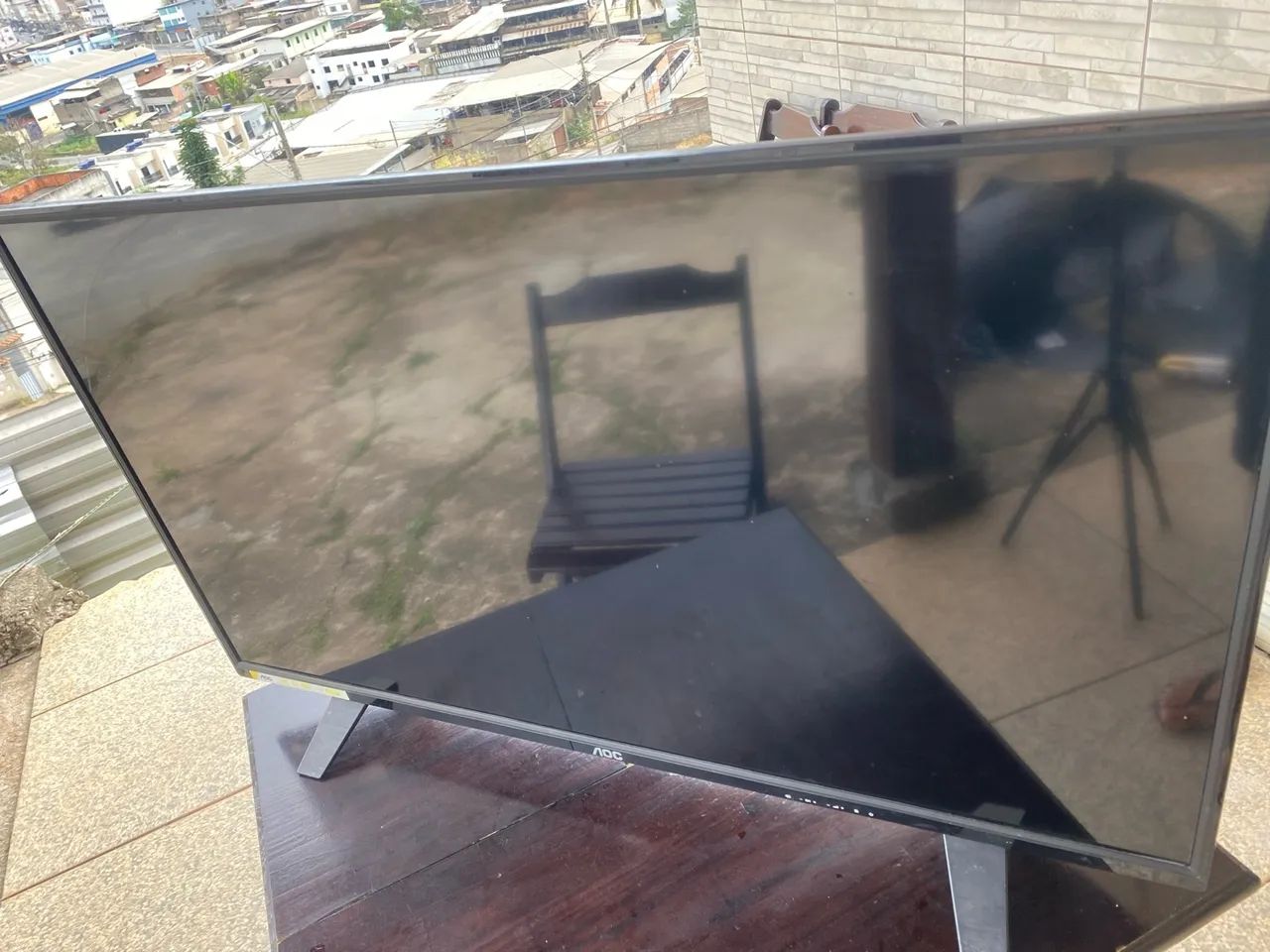 "tv led aoc 40" no Brasil