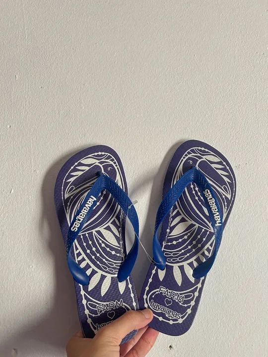 Havaianas Farm Azul Modelo Limitado - Calçados - Vila Santo Antônio do ...