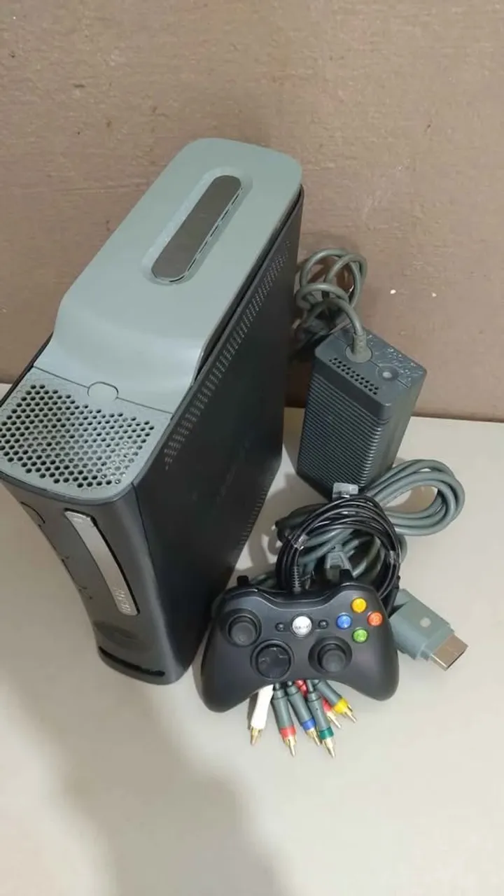 "xbox 360 fat" - Consoles de Vídeo Game no Brasil