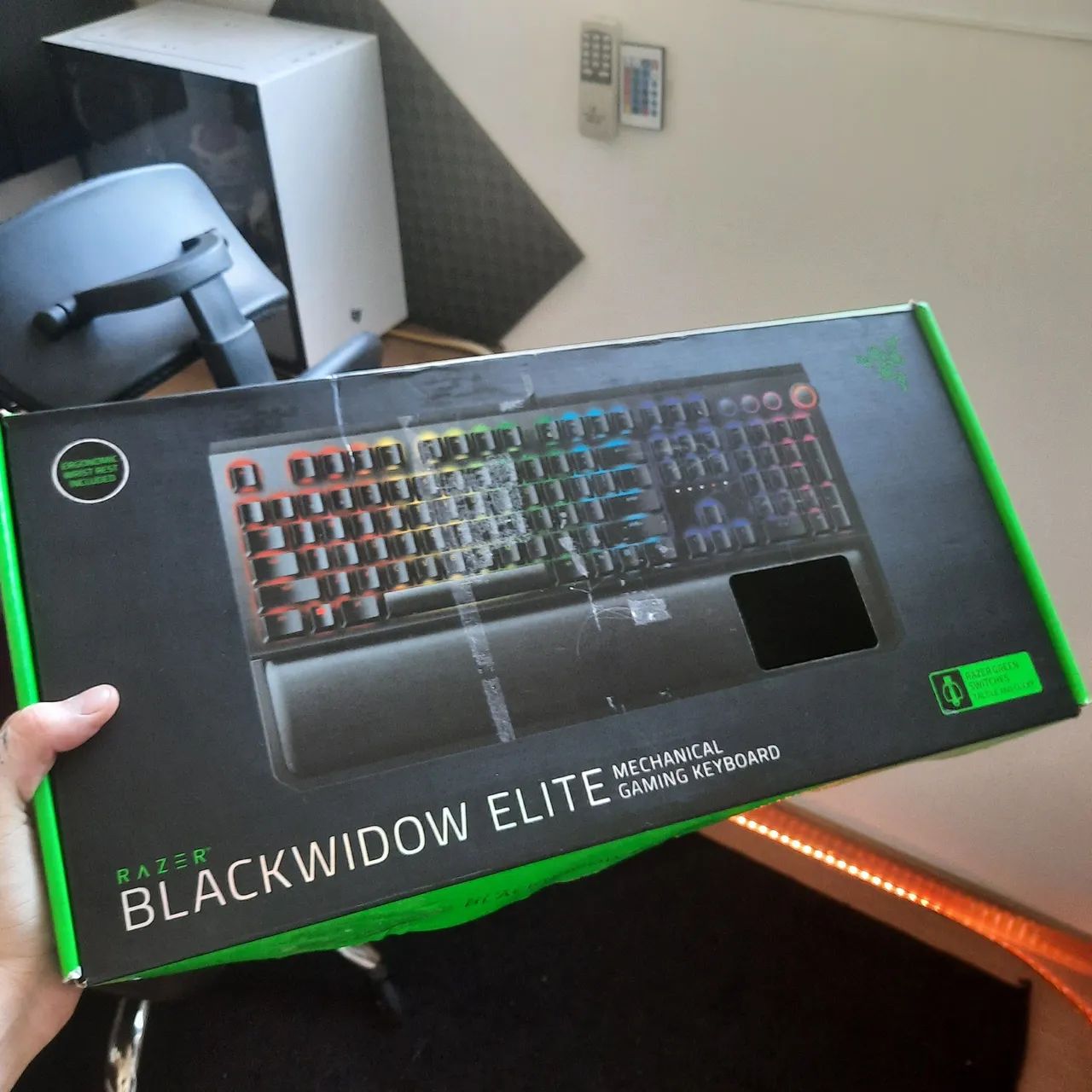 Teclado Mecânico Razer Blackwidow Elite Switch Verde - Periféricos e ...
