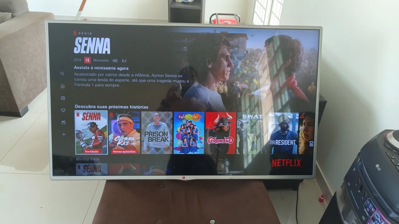 "smart tv lg 47 polegadas" - TVs no Brasil