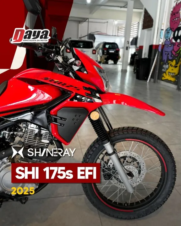 Motos SHINERAY SHI 175 S EFI no Brasil