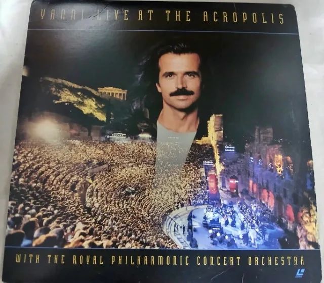 Laserdisc (LD Vinil) Yanni Live At The Acropolis (1993) - CDs, DVDs etc - Vila Camilópolis ...