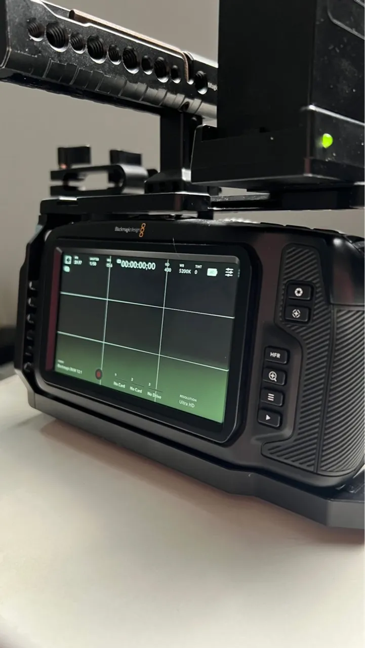 "blackmagic pocket 4k" no Brasil