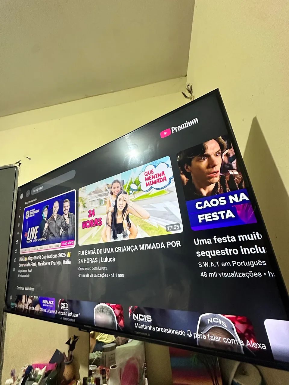 ? TV Samsung Smart 43? 4K UHD - UN43CU7700 | Ideal para Games - TVs ...