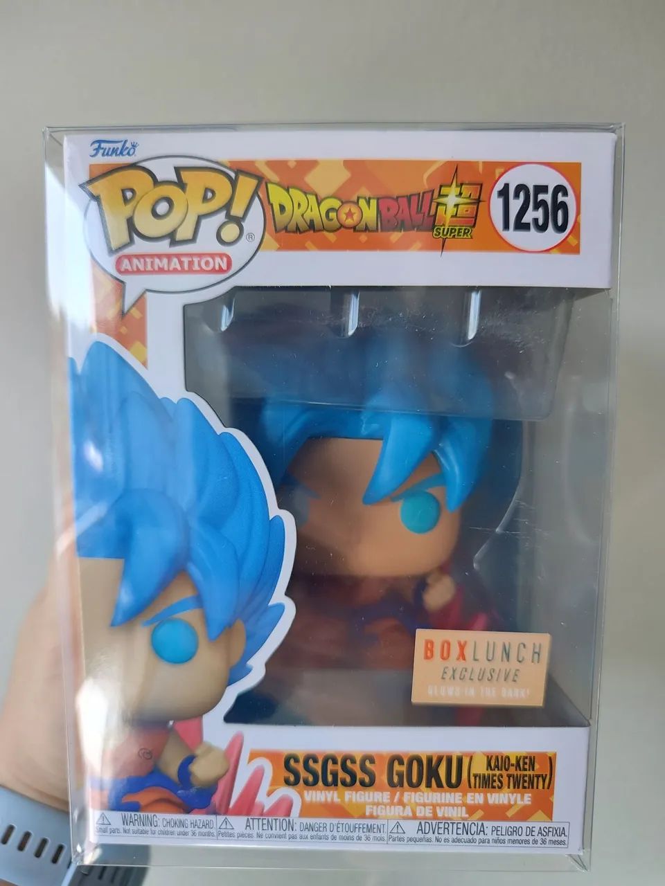 Funko Pop Goku Kaioken Glow Box Lynch Exclusive - Hobbies e coleções ...