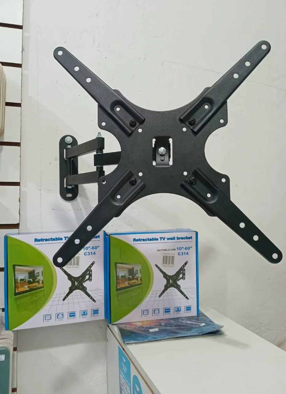 "suporte articulado tv 60 polegadas" - Peças e Acessórios para TV no Brasil