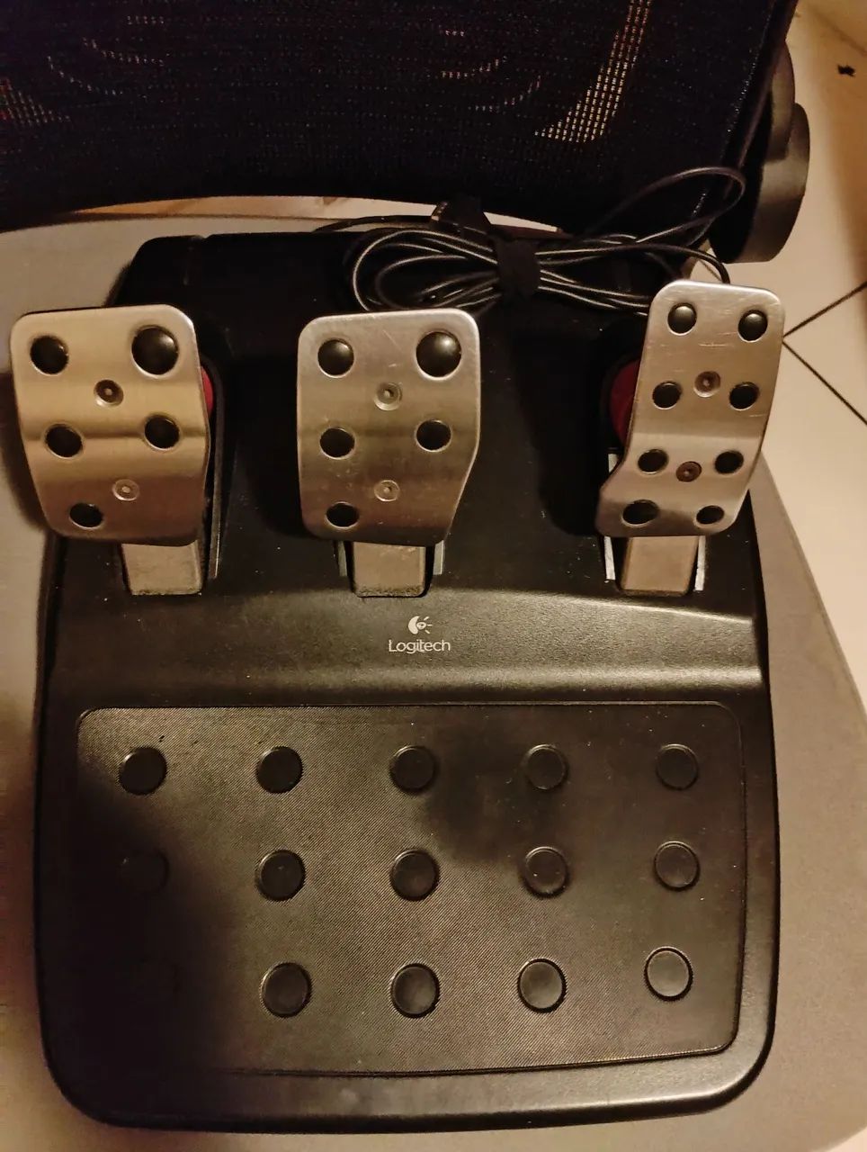 Volante Logitech G27 Driving Force C/ Pedal C/ Câmbio Ps2/Ps3/PC ...