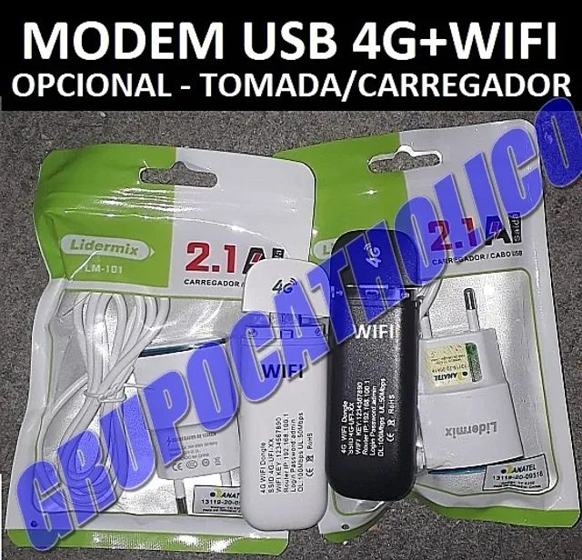 "mini modem 4g" no Brasil