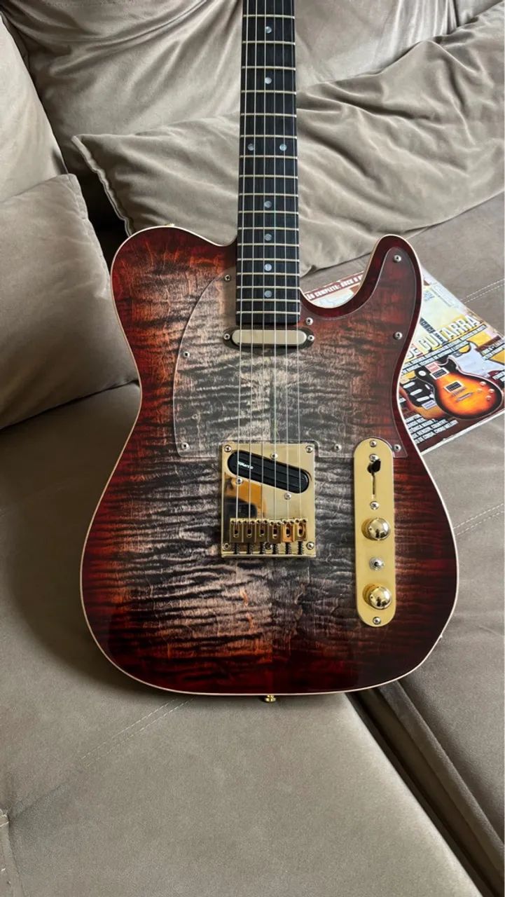 Guitarra Telecaster Deluxe SGT Dimarzii - Instrumentos musicais ...
