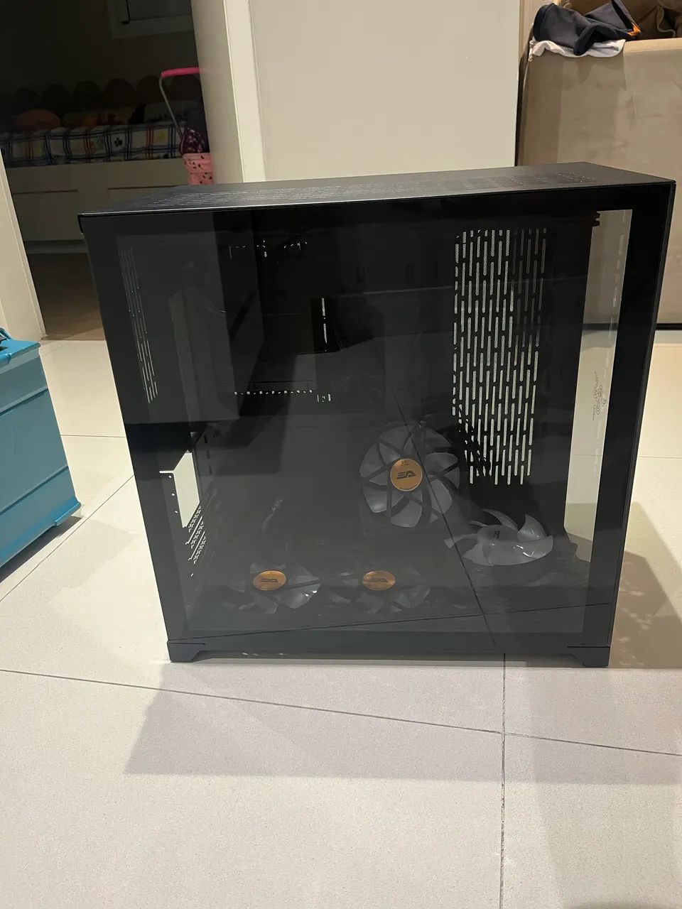 Gabinete Gamer Lian Li PC-O11D Dynamic Razer Edition ARGB S/ Fan ...