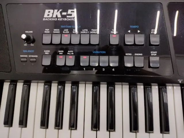 "teclado roland bk5" no Brasil
