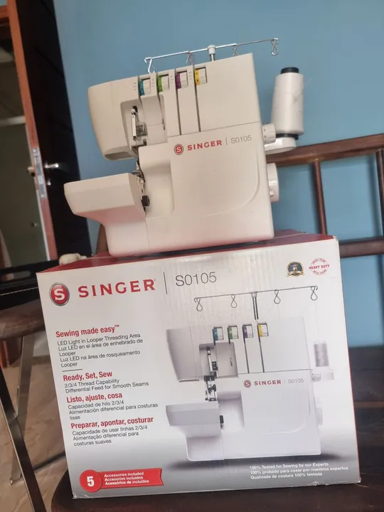 "maquina overlock industrial singer" - Máquinas para produção ...