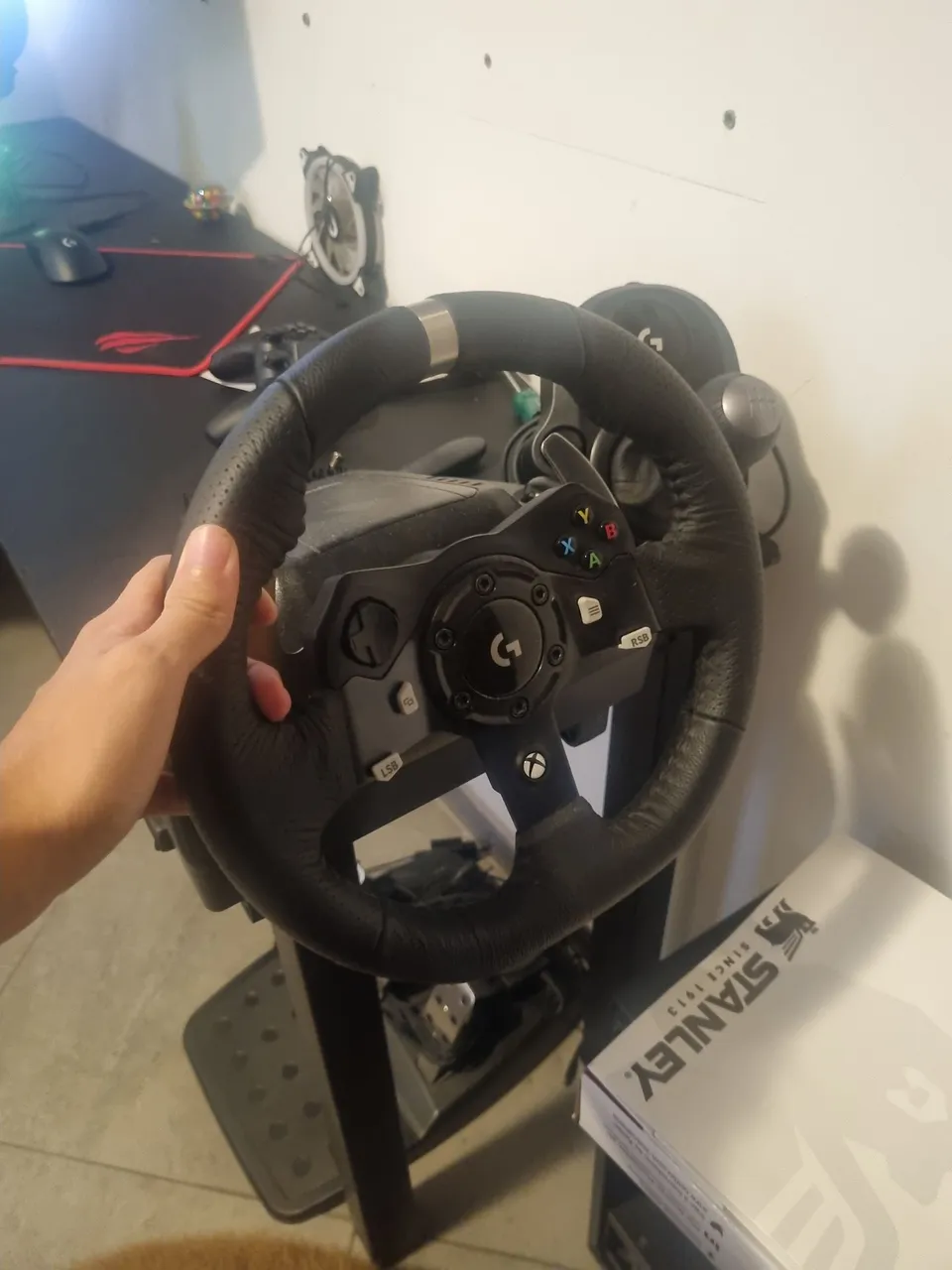 "volantes logitech" no Brasil