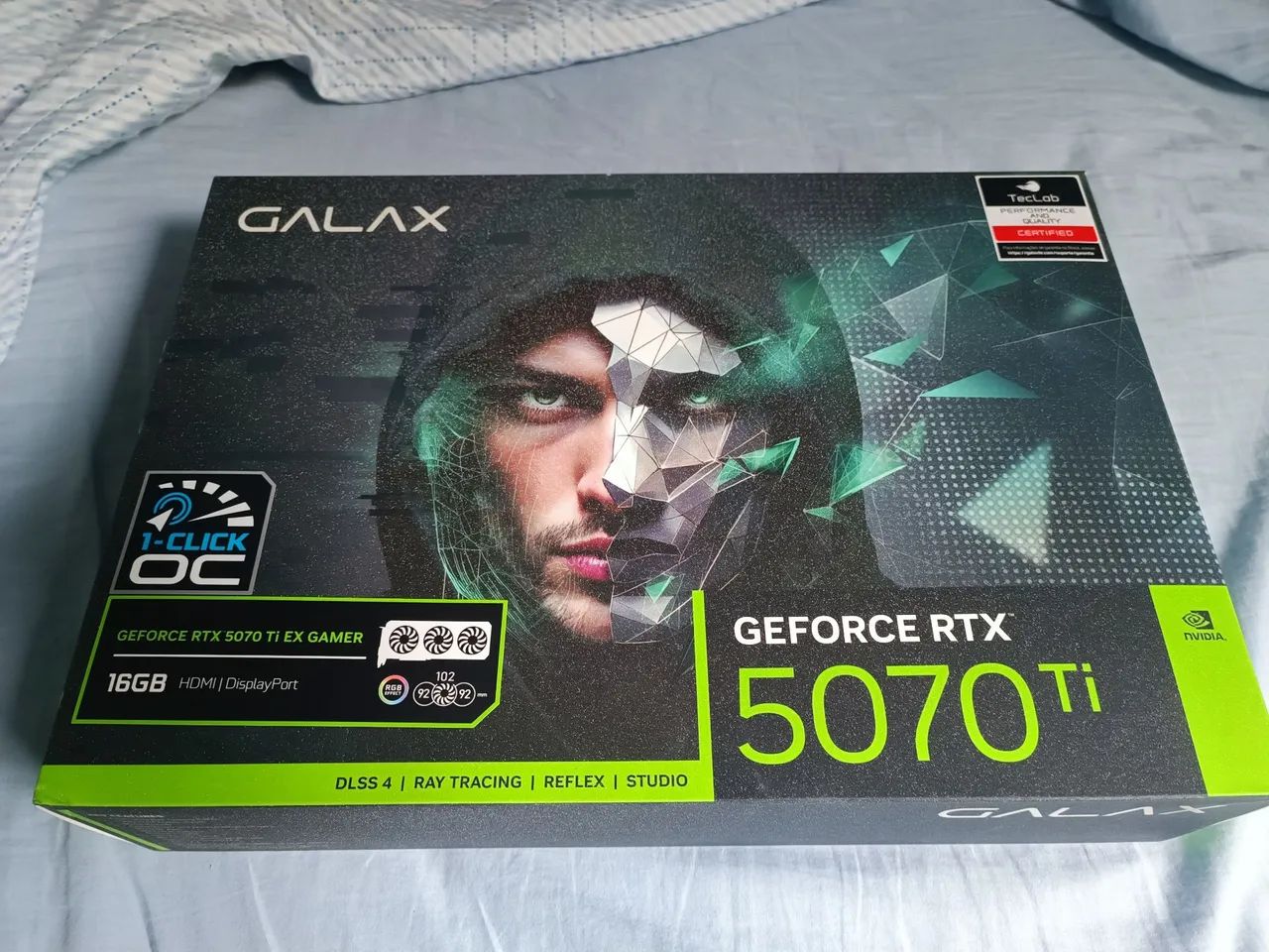 Placa de vídeo RTX 5070Ti Galax 1 click OC - Placas de Vídeo - Flamengo, Rio de Janeiro ...