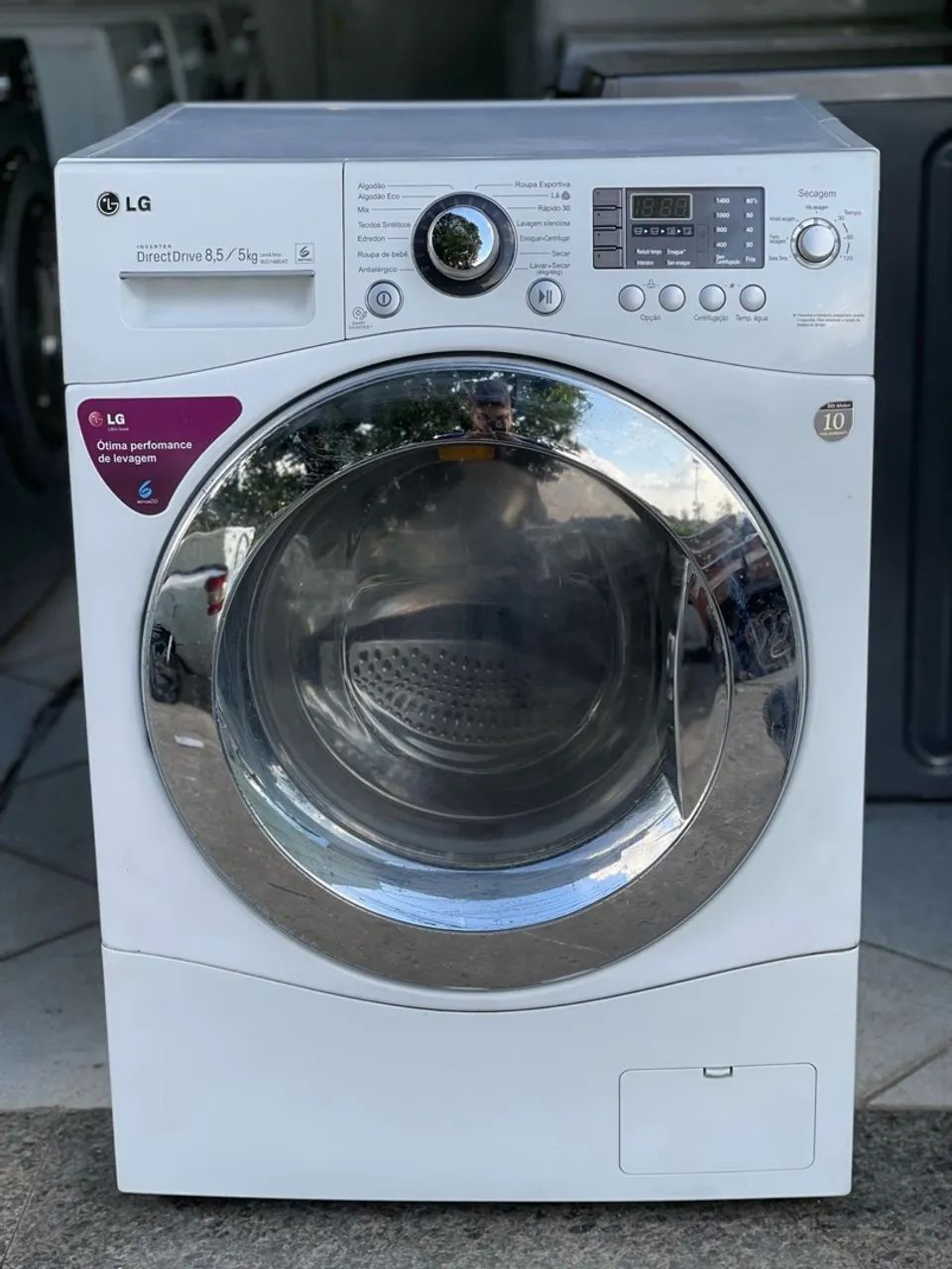 Lava e seca LG 8,5kg Direct Drive - Máquinas de Lavar e Secadoras - Nova Cintra, Belo Horizonte ...