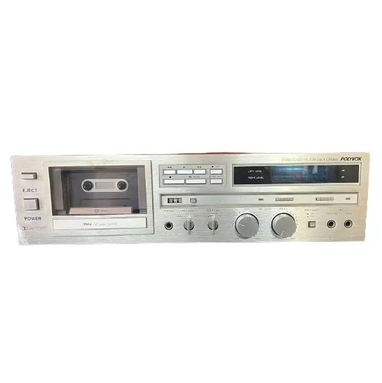 Tape Deck Polyvox Cp5000 Toca Fitas Excelente Estado - Aparelhos de Som ...