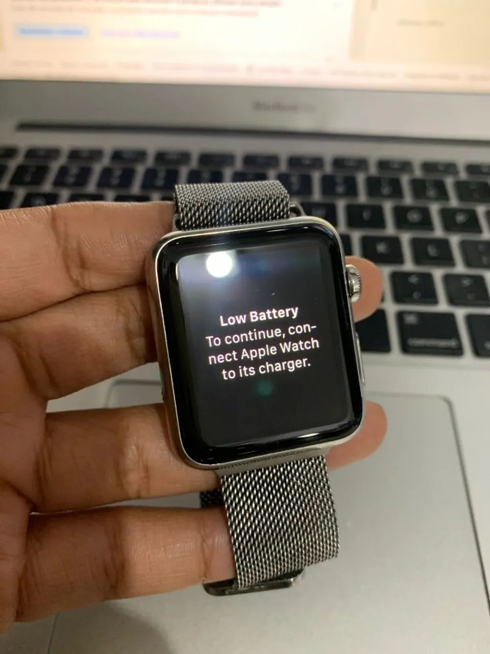 Apple Watch Series 7000 42mm Stainless Steel Aço + Garantia ...