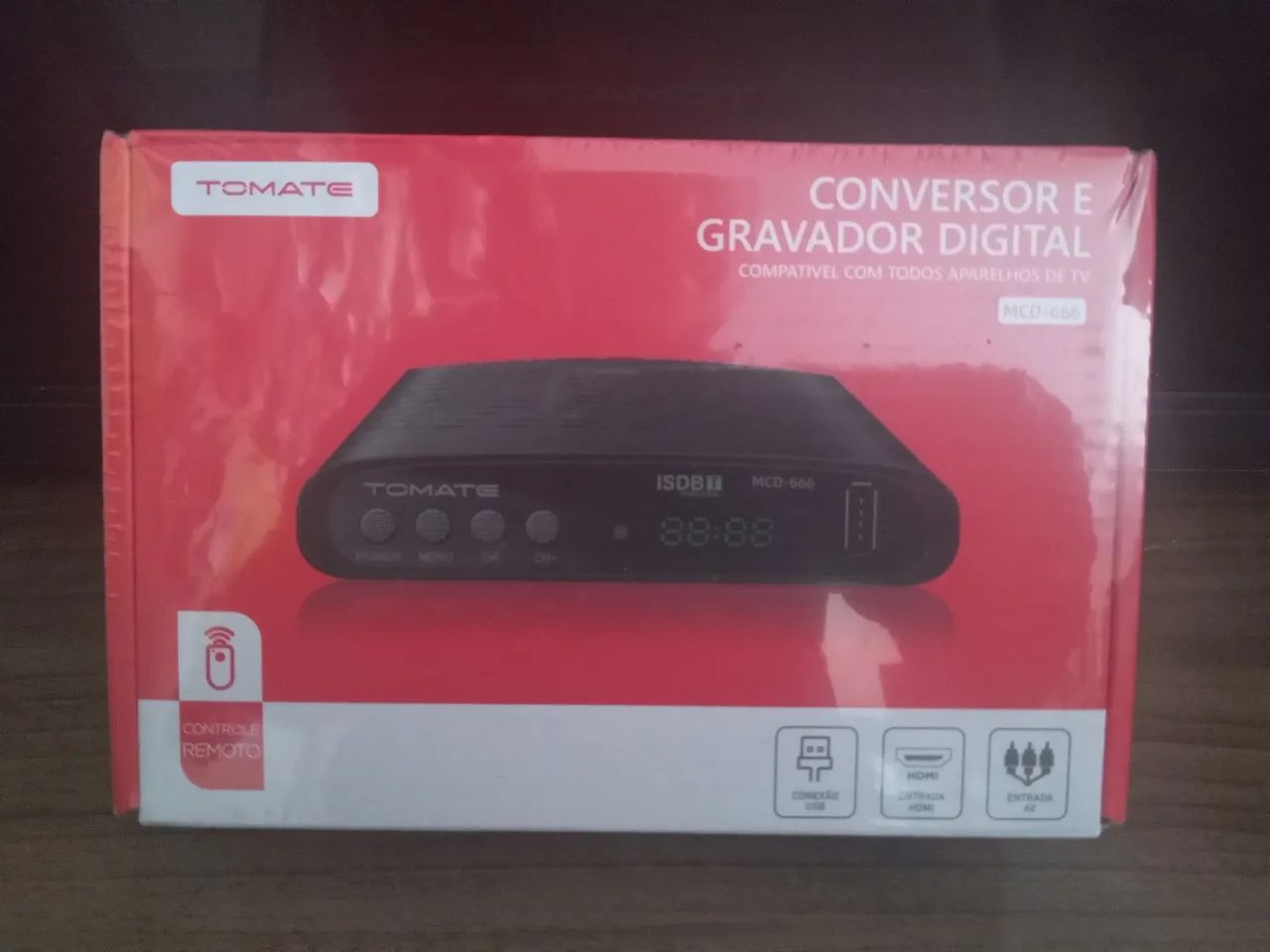 Conversor digital com antena interna - Peças e Acessórios para TV ...