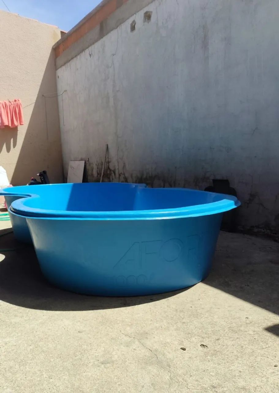 PISCINA FEIJÃO AFORT 1000L, ESTADO DE NOVA, IMPERDÍVEL!!! - Área ...