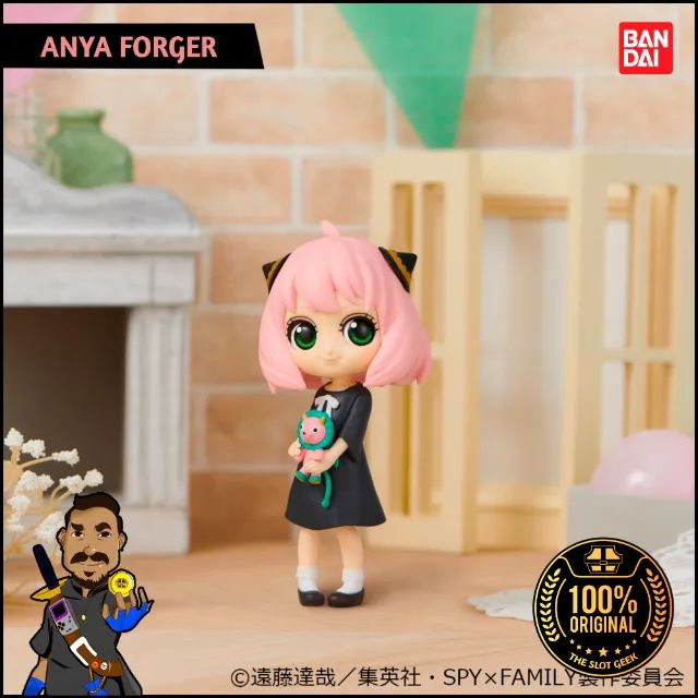 Action Figure Anya Forger Qposket II - ORIGINAL BANDAI - Spy X Family ...
