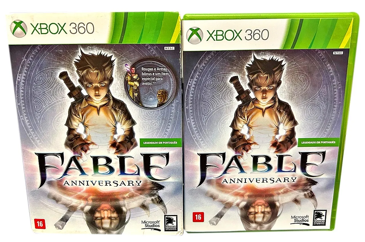 "fable xbox 360" no Brasil