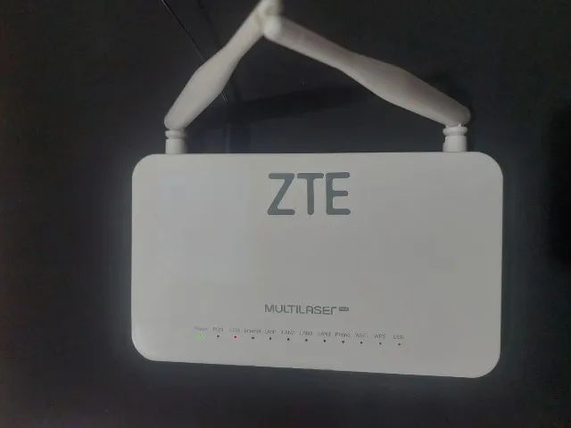 Modem Roteador ONT ZTE 670l V9 Dual Band Wifi - Semi Novo ...