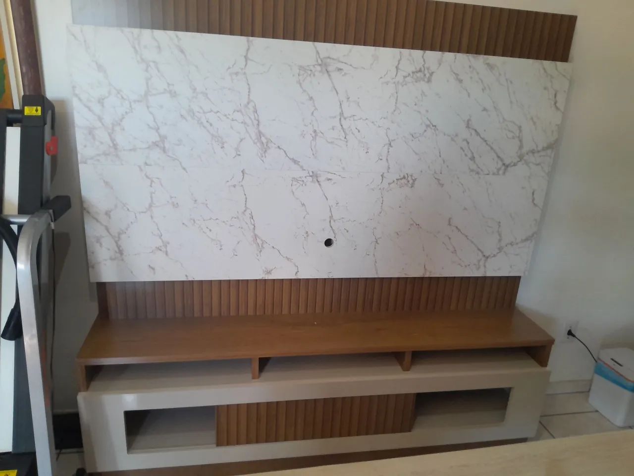 Rack para TV com Painel em MDF - Racks e Painéis - São José, Canoas ...