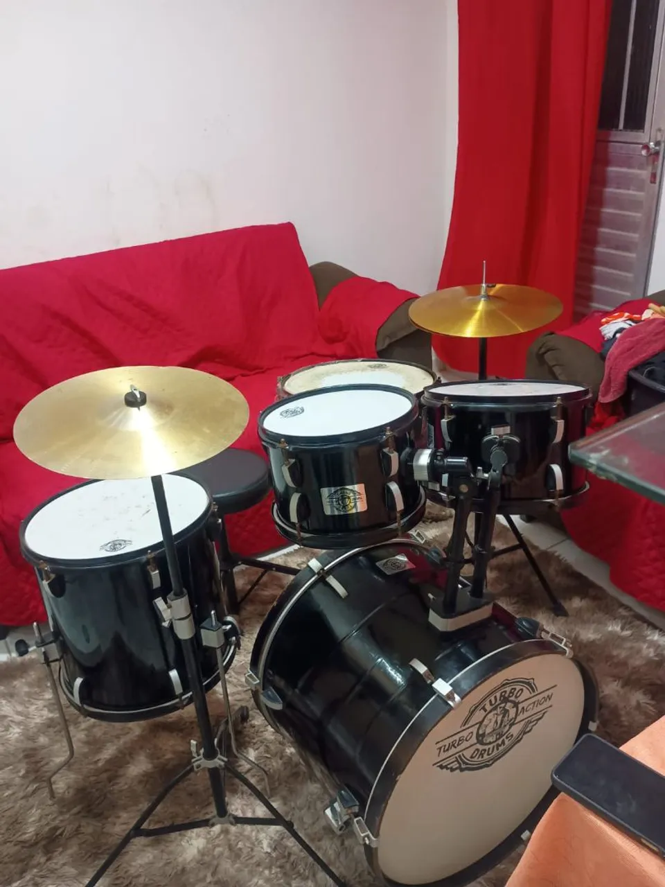 "bateria musical" - Instrumentos musicais no Brasil