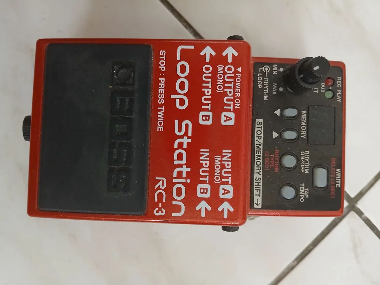 Pedal BOSS Loop station RC-3 novo na caixa - Instrumentos musicais ...