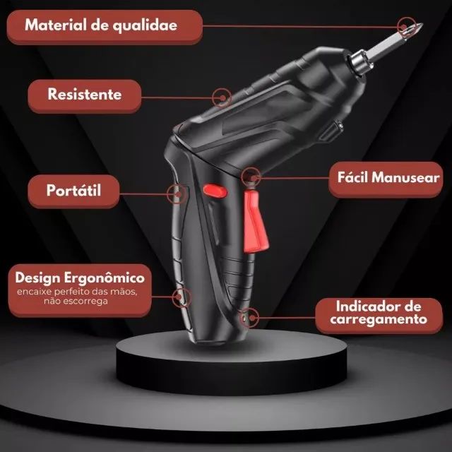 "mini furadeira e parafusadeira" no Brasil