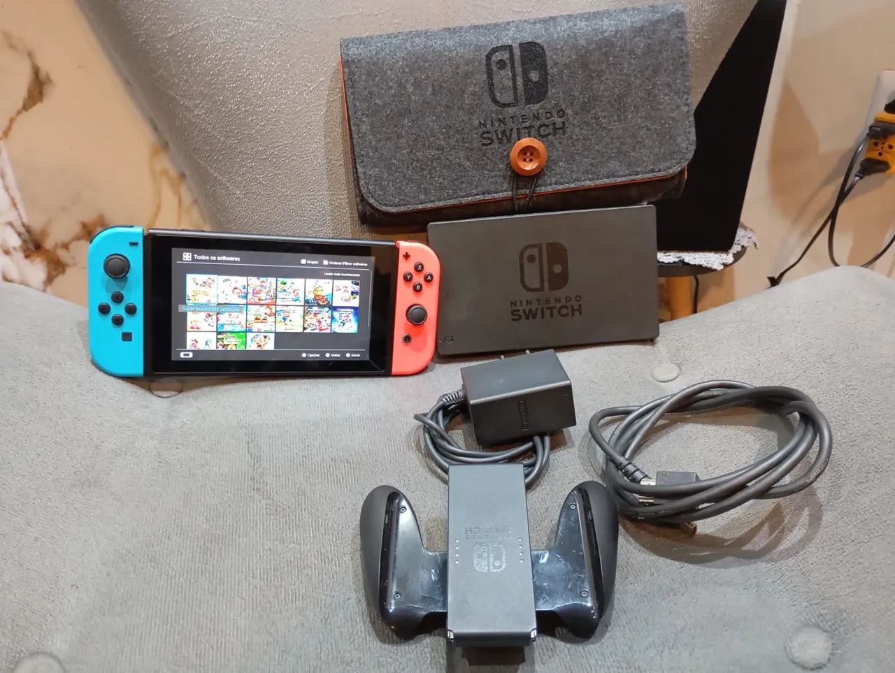 Nintendo switch v2 desbloqueado com jogos Consoles de Video Game Samambaia Sul Samambaia Brasilia 1375879379 OLX