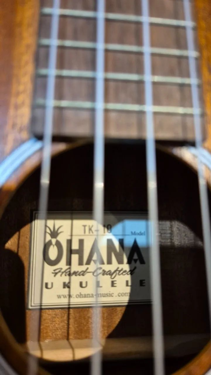 Ukulele Ohana TK-10 Tenor + Case Acolchoado | Ótimo Estado ...