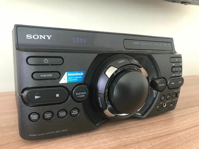 "mini system sony mhc m80d" no Brasil
