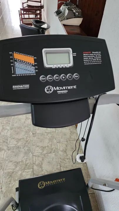 Esteira Moviment cardiofit plus bi volt - Academia e Exercícios - Vila ...