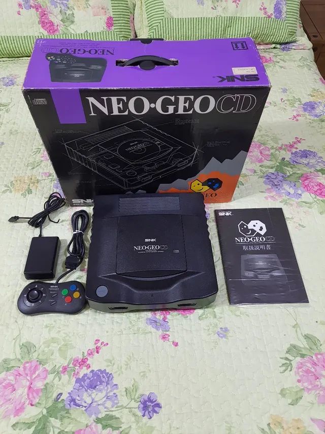 "neo geo cd" no Brasil