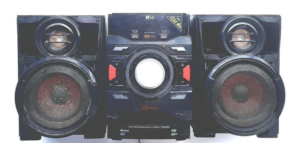 Mini System LG Cm4350 Com Pequeno Defeito Leia A Descrição - Aparelhos ...