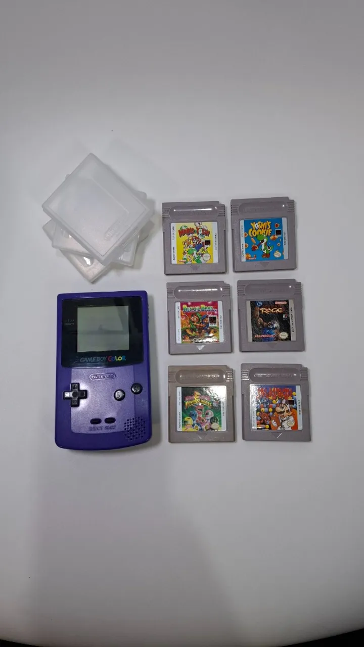 "game boy color" no Brasil