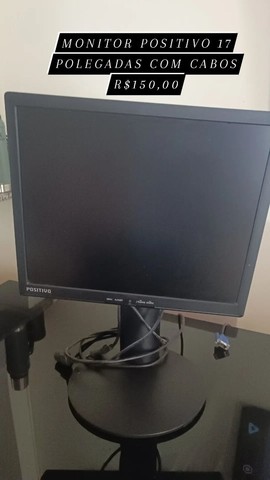 Monitor positivo 17 polegadas | +102 anúncios na OLX Brasil