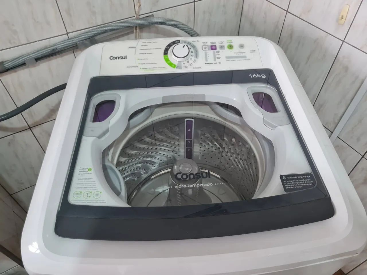 Lavadora de roupas Consul 16kg - Máquinas de Lavar e Secadoras ...