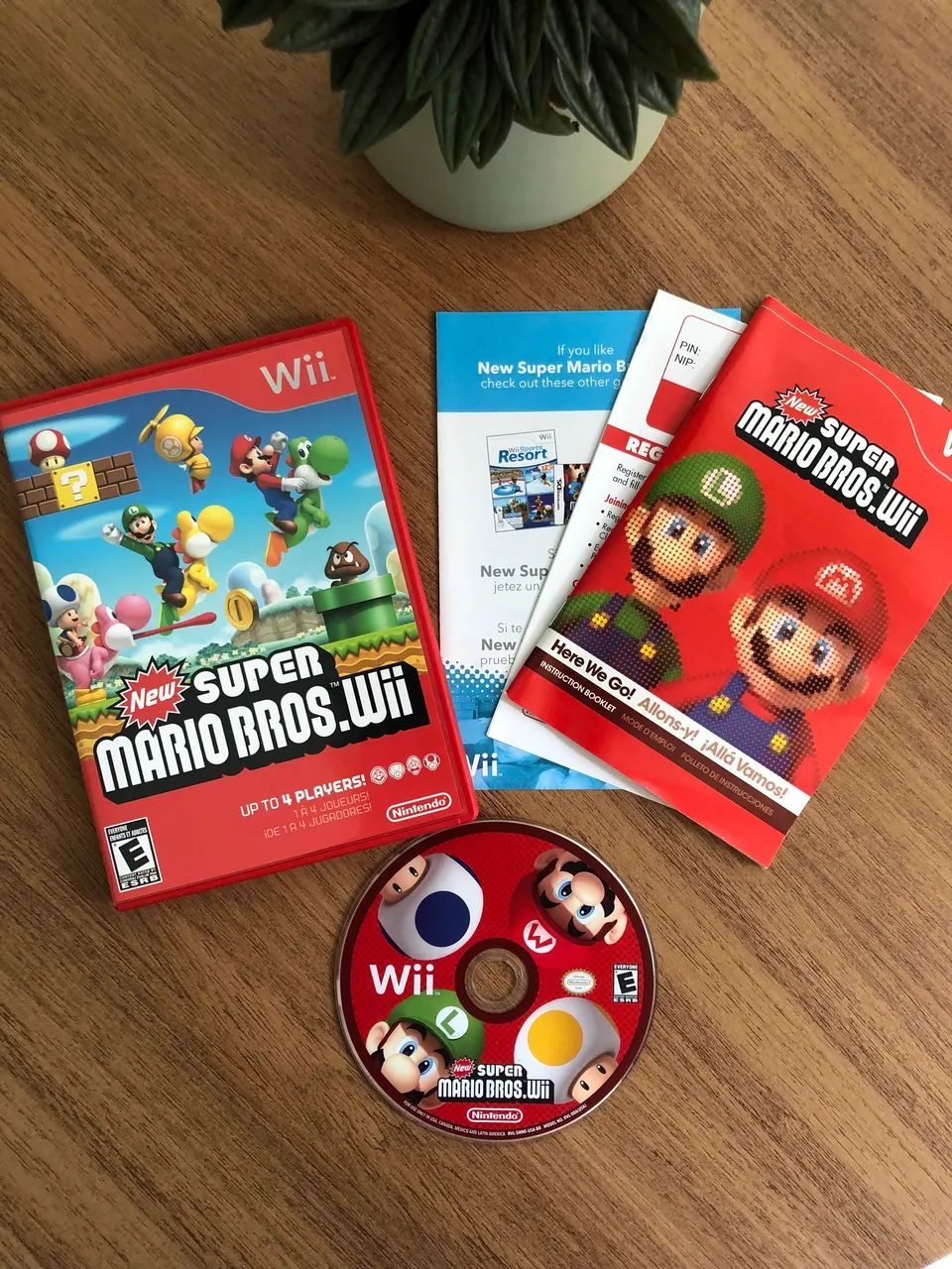 New Super Mário Bros. Wii - Wii- Original - Jogos de Vídeo Game ...
