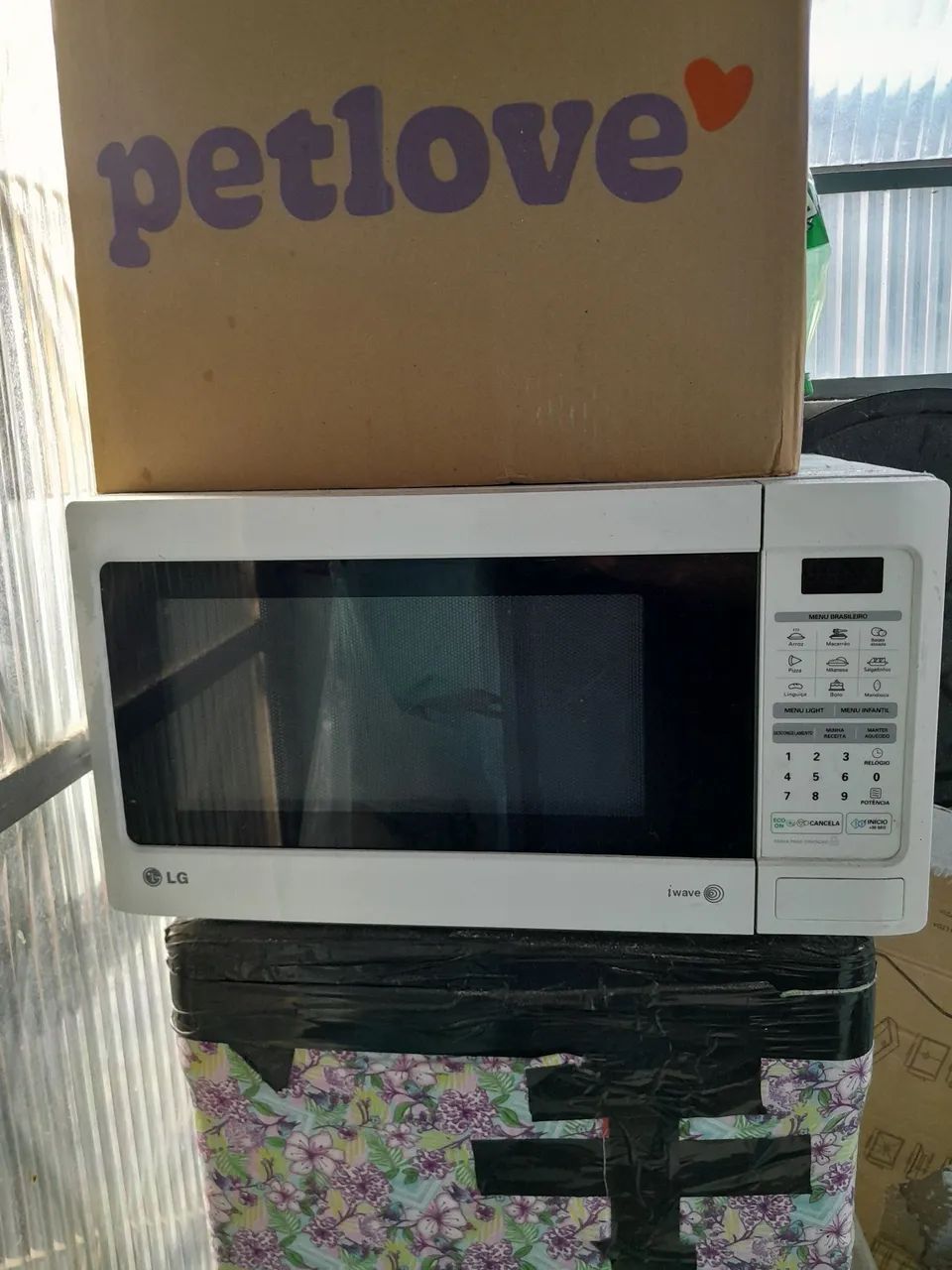 Microondas LG Iwave 30L com Defeito - Fogões e Fornos - Penha, Rio de ...