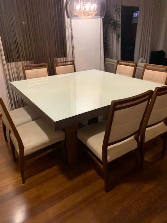 Sala de jantar em madeira de demolição maciça - Mesas - Buritis, Belo ...