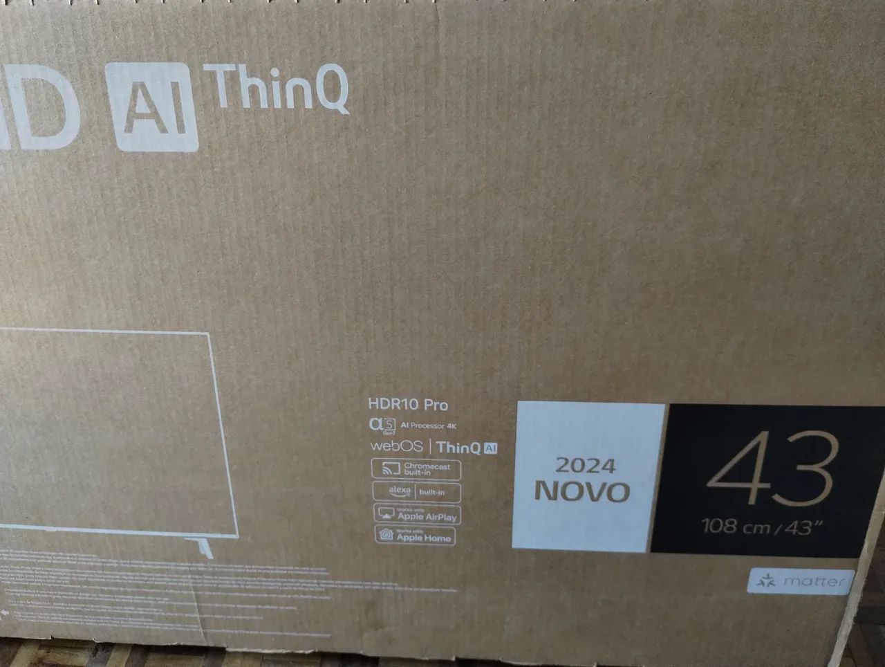TV LG 43 polegadas 4K HDR10 Pro Smart - TVs - Padre Eustáquio, Belo Horizonte 1383737711 | OLX