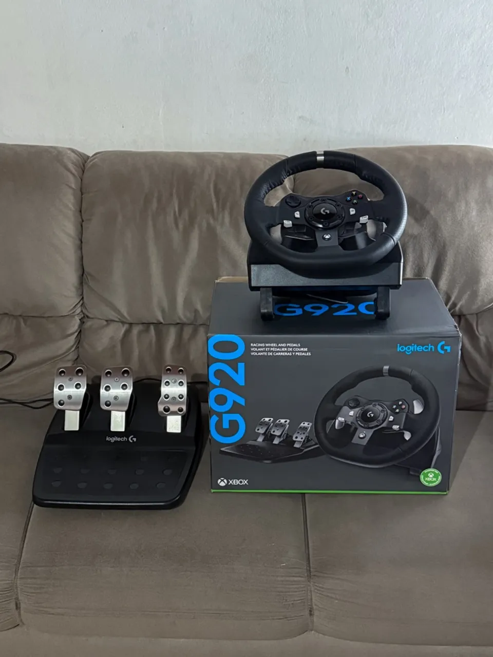 "volantes logitech" no Brasil