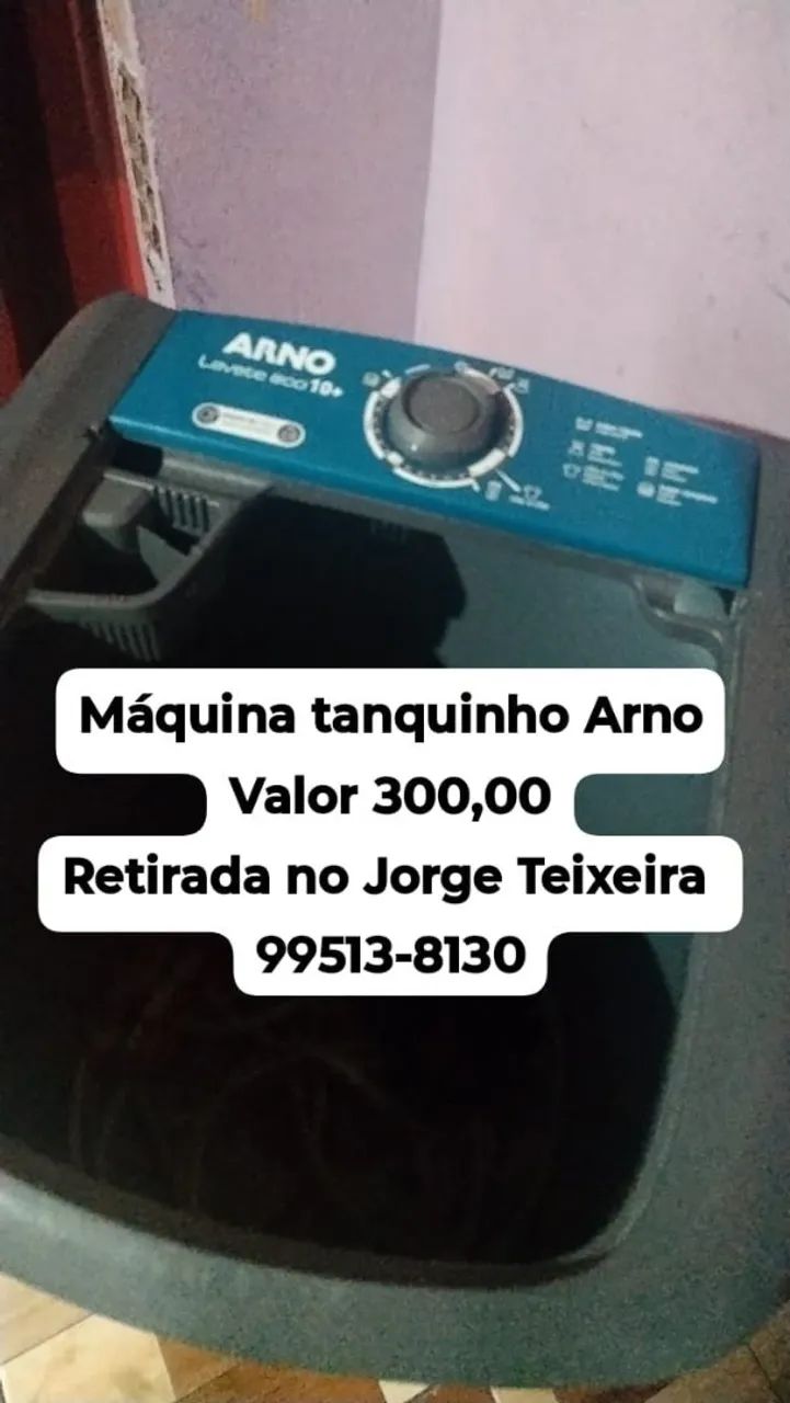 Máquina de Lavar Tanquinho Arno 10kg - Máquinas de Lavar e Secadoras ...
