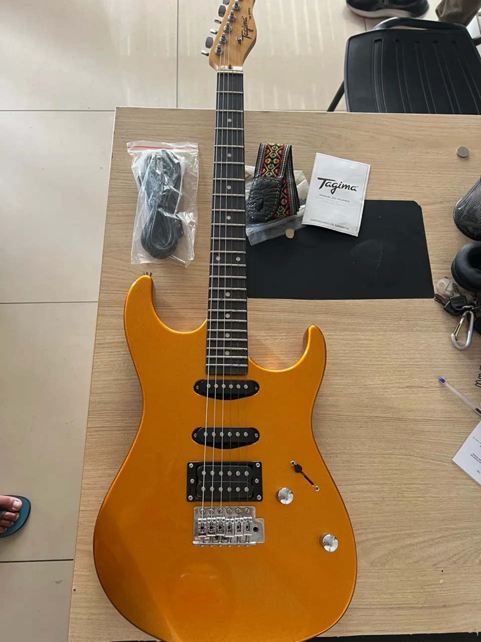 "guitarra tagima zero" - Instrumentos musicais no Brasil