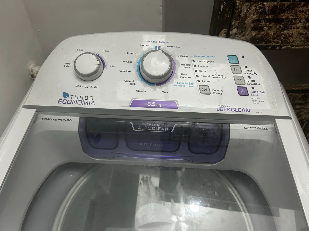 Máquina de Lavar 8,5kg - Máquinas de Lavar e Secadoras - Copacabana ...