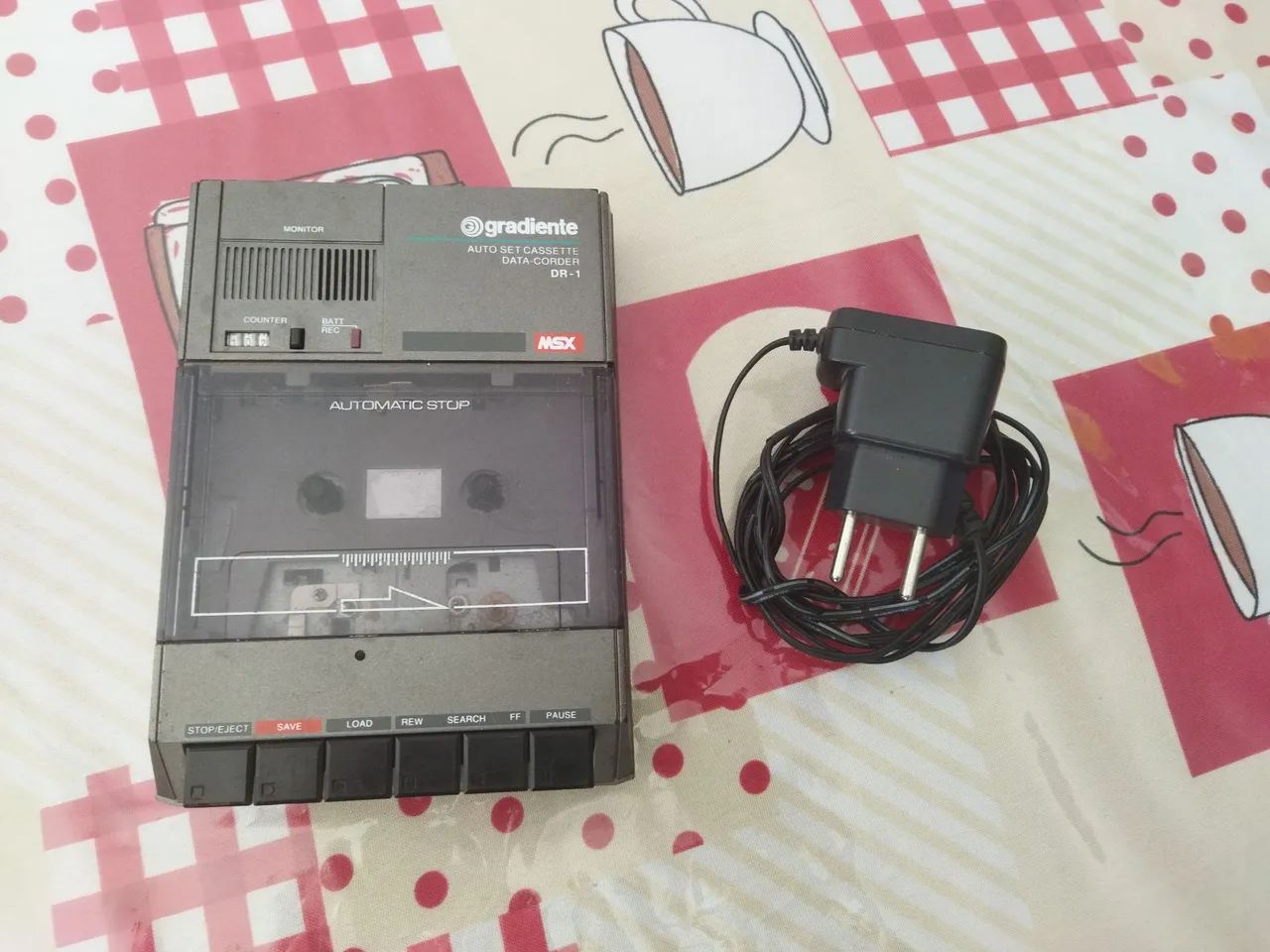 Gradiente DR-1 datacorder para MSX - Peças e Acessórios de Vídeo Game ...