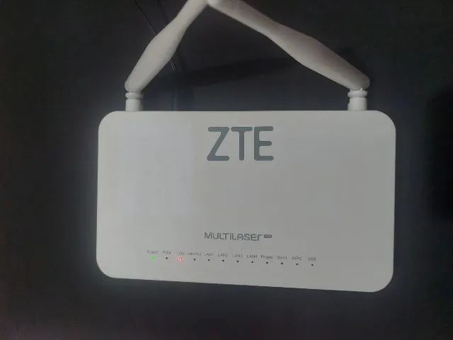 Modem Roteador ONT ZTE 670l V9 Dual Band Wifi - Semi Novo ...